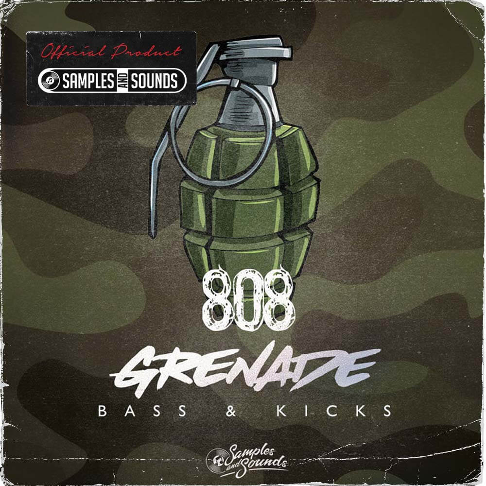 808 Grenade - Unique 808 Bass & Kick Drum Sounds | Drum Samples